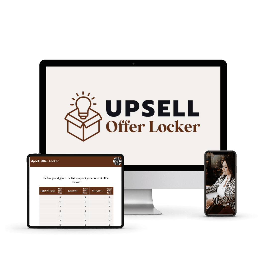 Upsell Offer Locker - Thrive Cart Template Shop